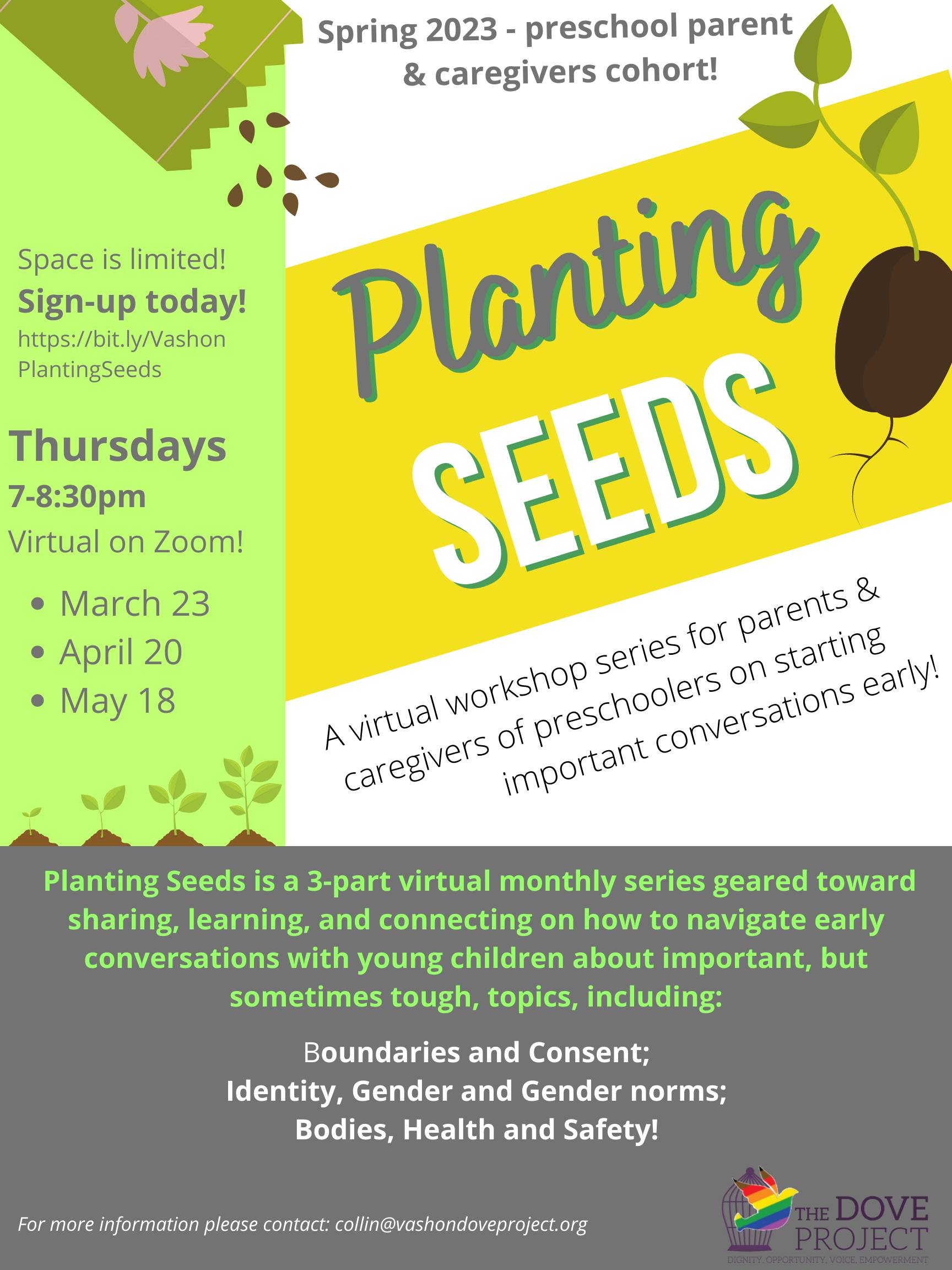 Island Offering for preschool educators and parents – Klahanie School